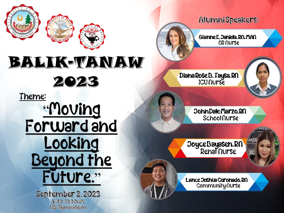 University of Baguio "SN BALIK-TANAW 2023" Breakthrough - Sustainable Development Goals