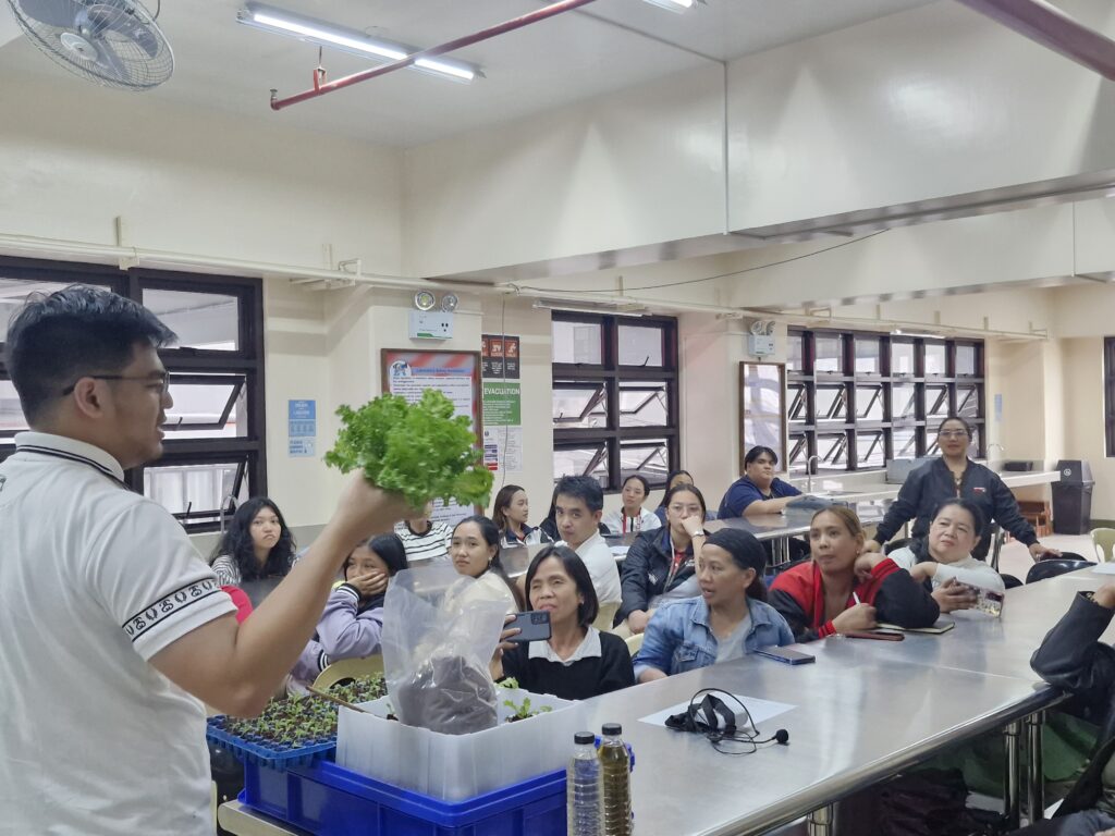 UBHS Alumnus Mark Adriel Sison leads Innovative Hydroponics Seminar at ...