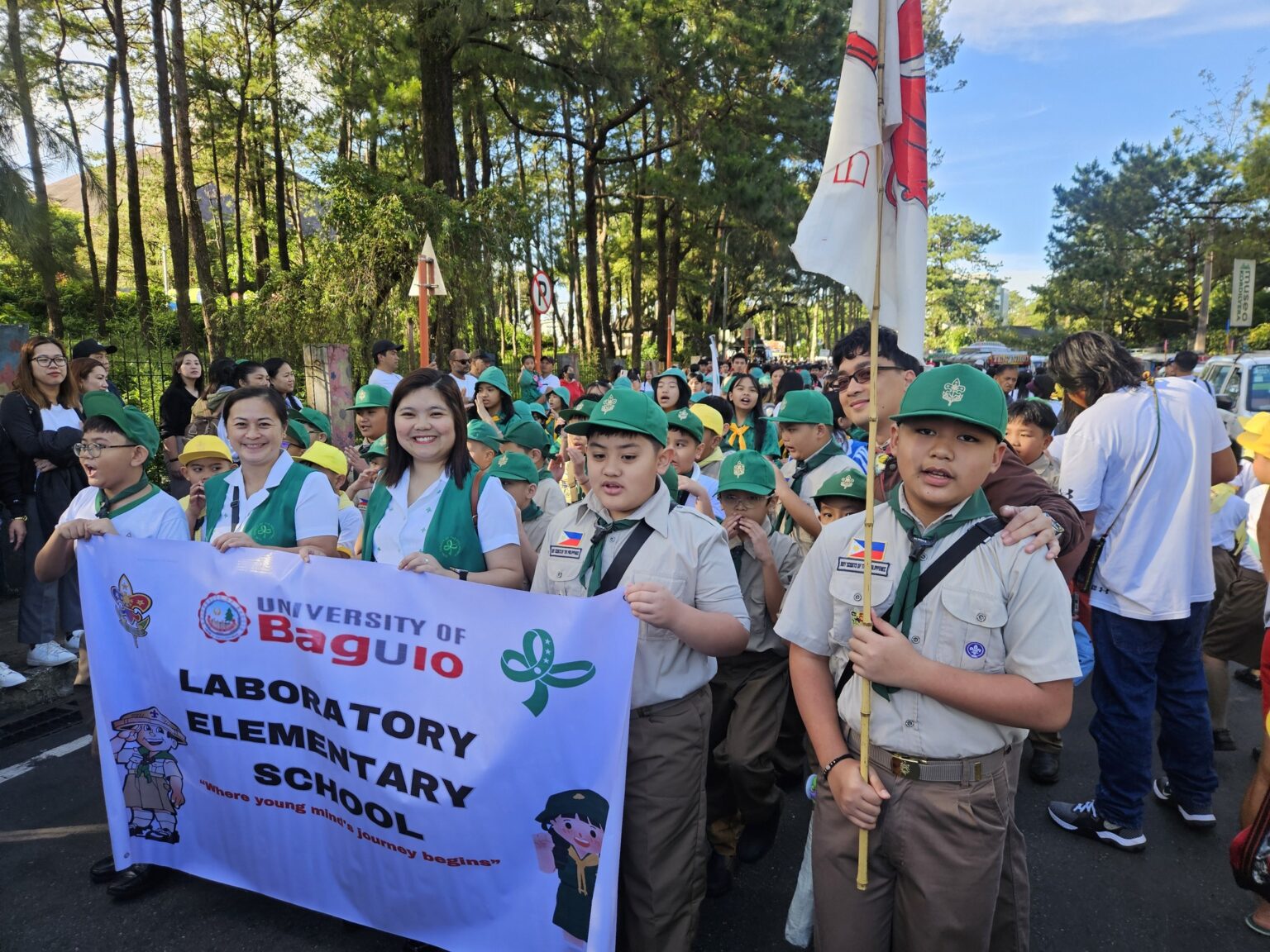 SCOUTS MARCH FOR SERVICE AND LEADERSHIP IN 89TH NATIONAL SCOUTING MONTH ...